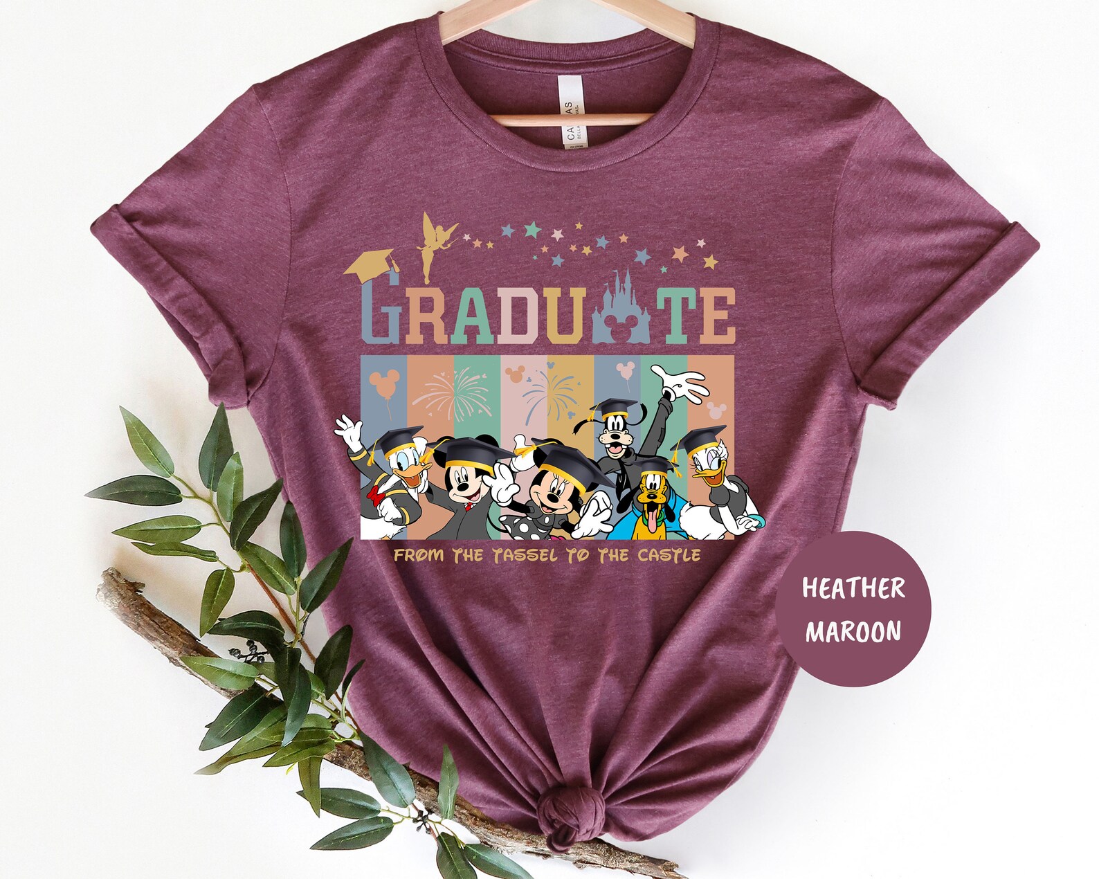 Graduate Mickey and Friends Shirt, Disney Graduation 2024 Shirt ...
