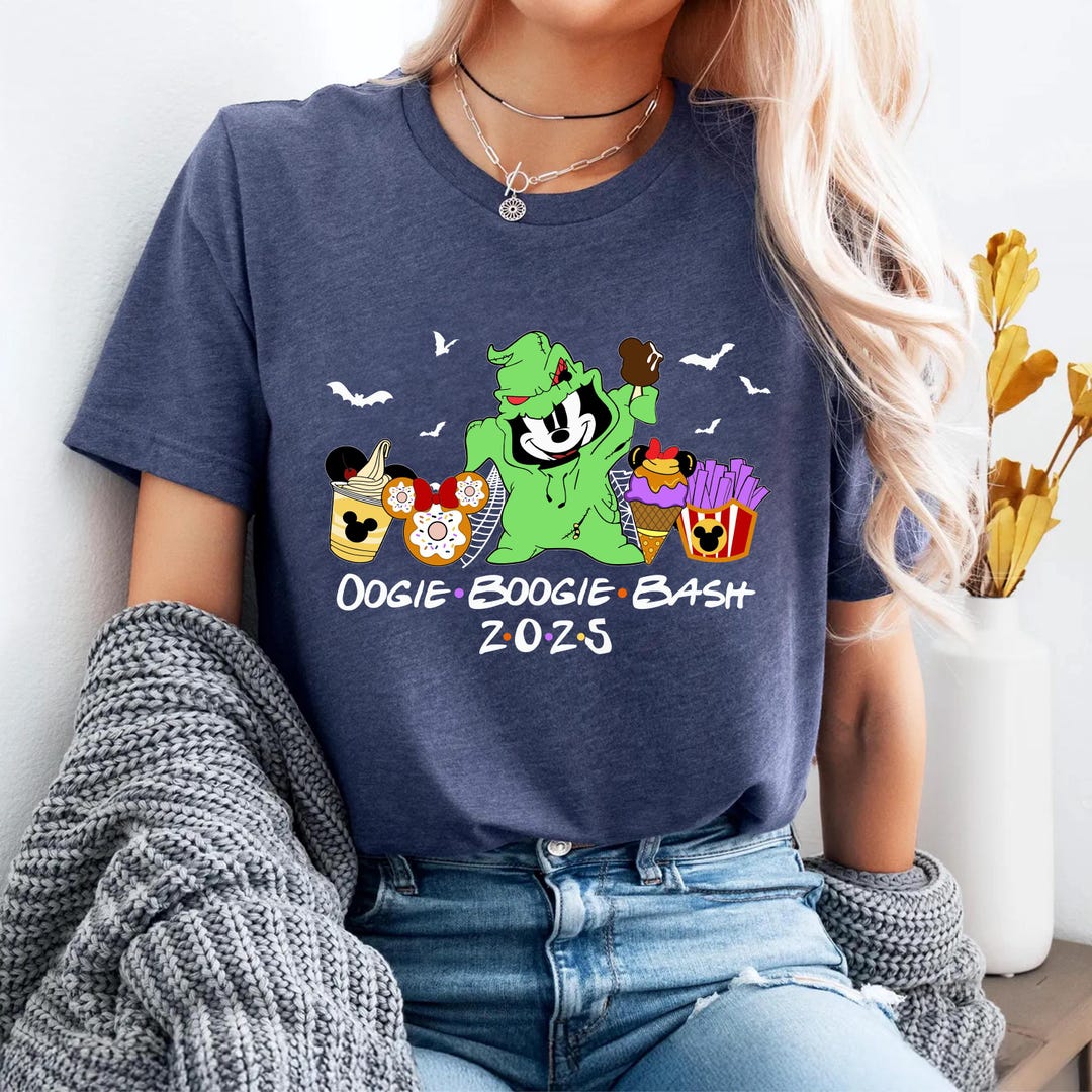 Oogie Boogie Bash 2026 Mickey Mouse Cosplay Shirt, Not so Scary Disney ...