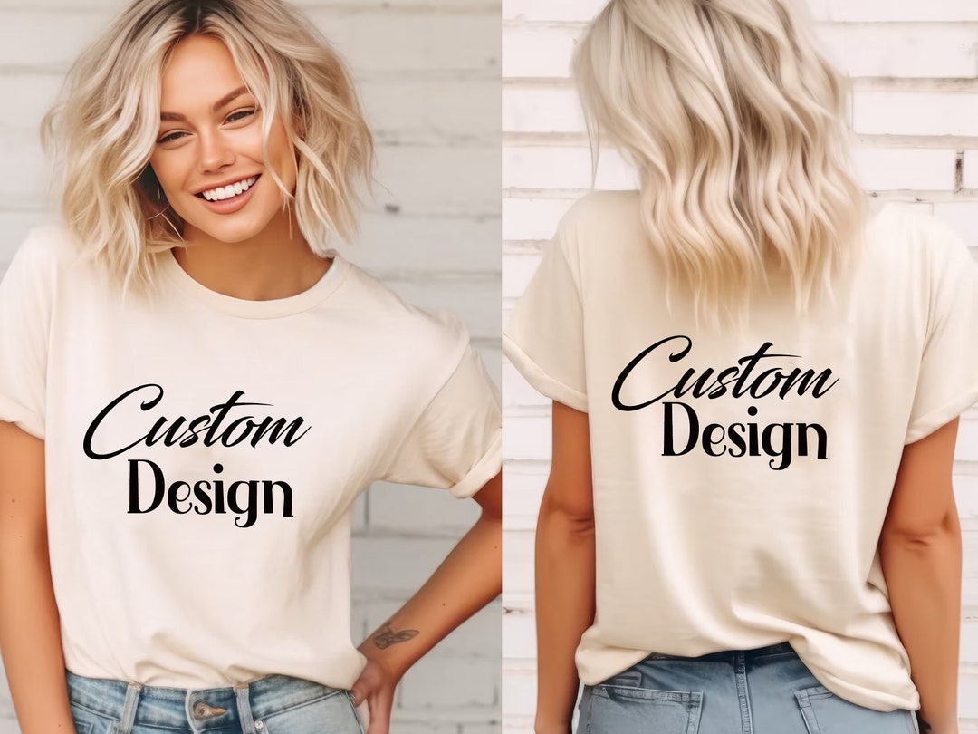 Custom T-shirt, Customizable T-shirt, Custom Shirt, Personalized T ...