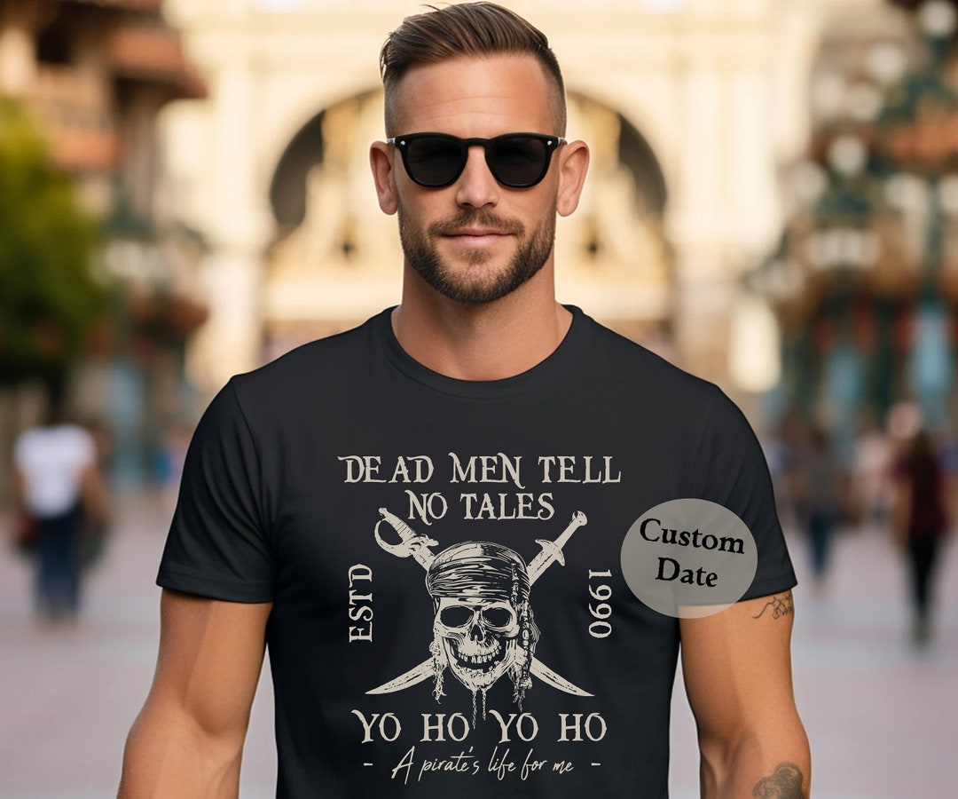Personalized Retro 90s Pirates of the Caribbean Shirt, Custom Yo Ho a ...