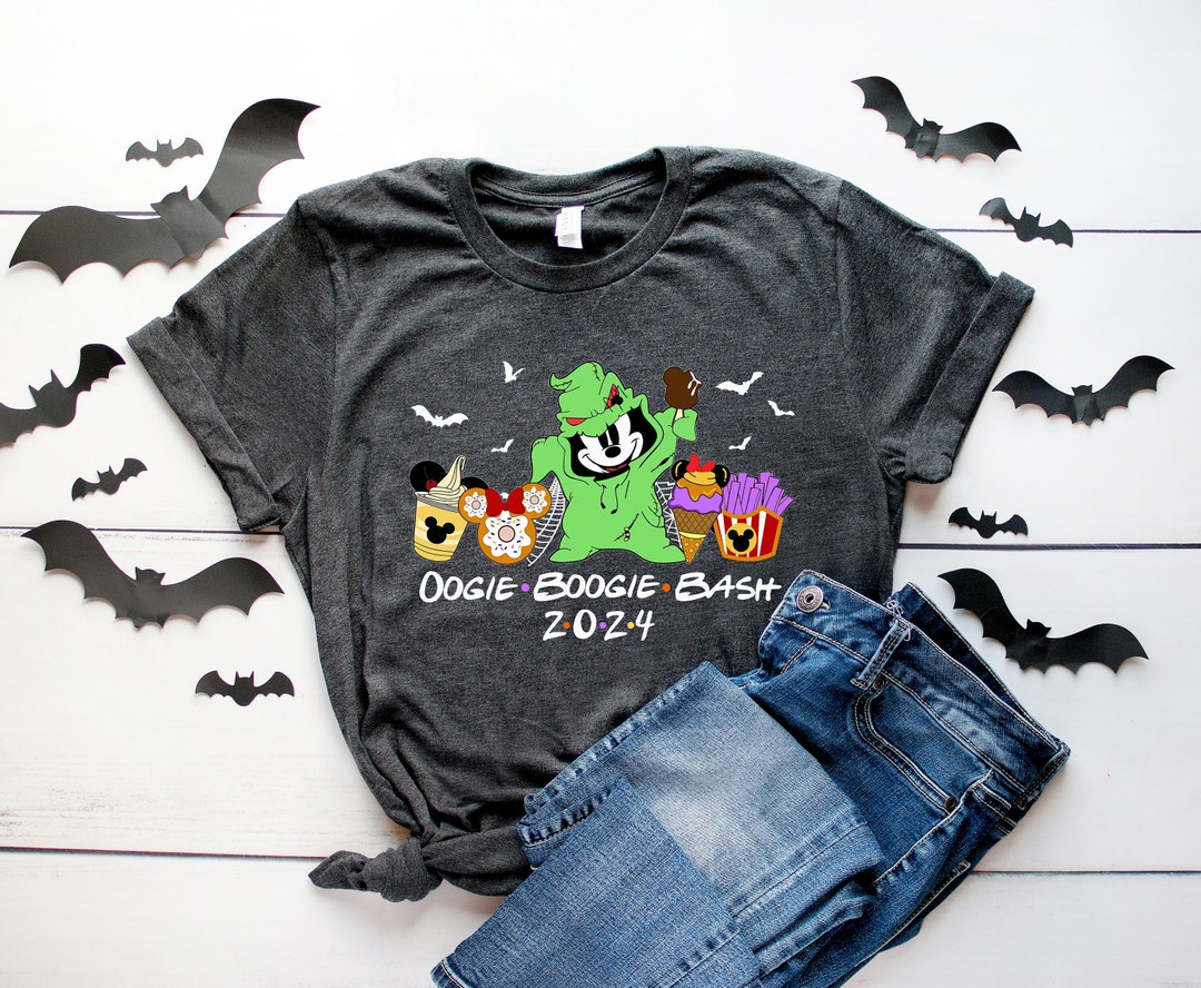 Oogie Boogie Bash 2024 Mickey Mouse Cosplay Camisa, Camisas de ...