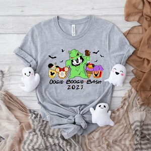 Oogie Boogie Bash 2023 Mickey Mouse Cosplay Shirt, Not so Scary Disney ...