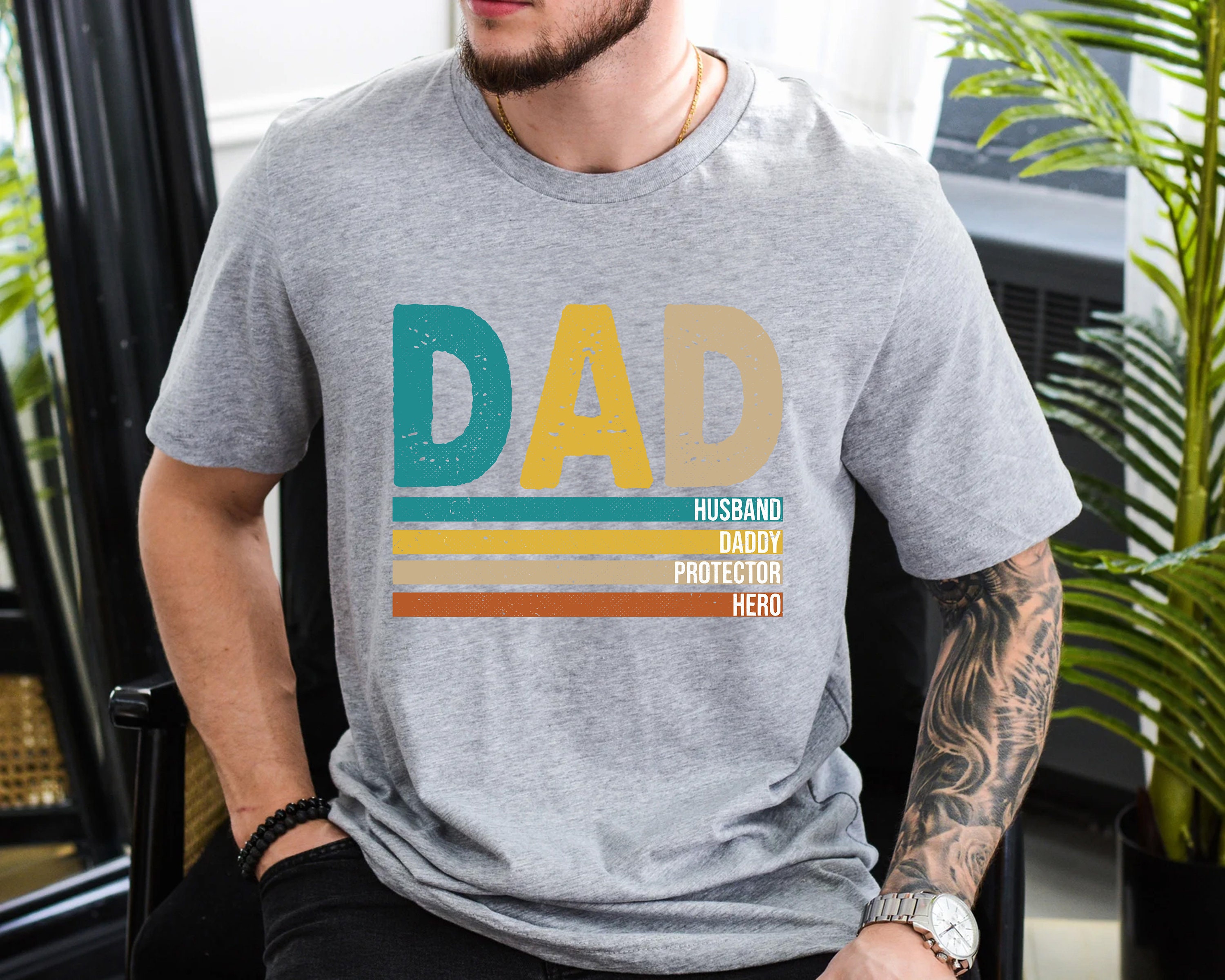 Retro Dad Shirt, Daddy Shirt,cute New Dad Shirt, Dad Life Shirt, Best ...