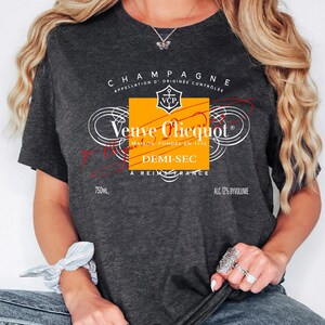 Champagne Veuve Rose Shirt, Champagne Tennis Club Tee, Veuve Rose Bride ...