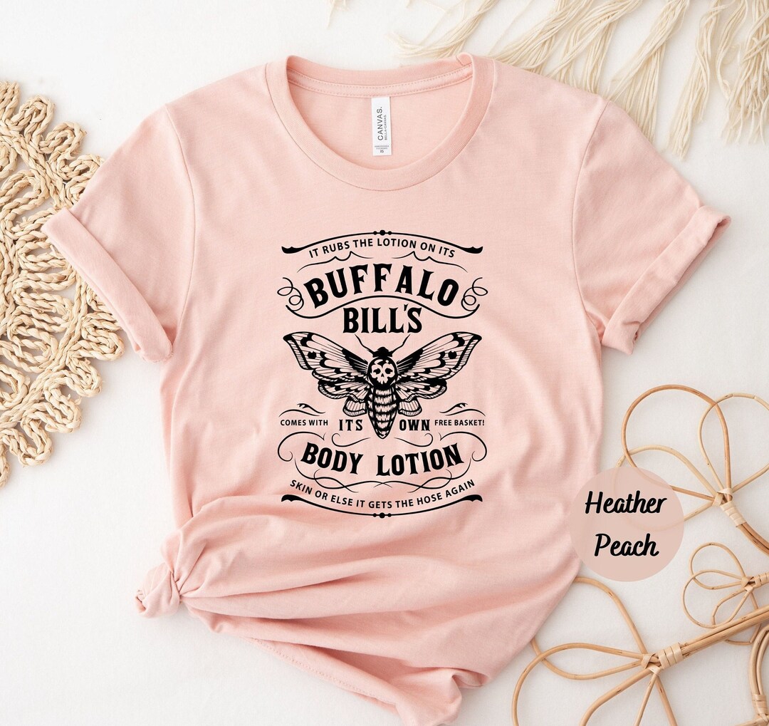 Buffalo Bill's Body Lotion Shirt, Silence of the Lambs Gothic Horror ...