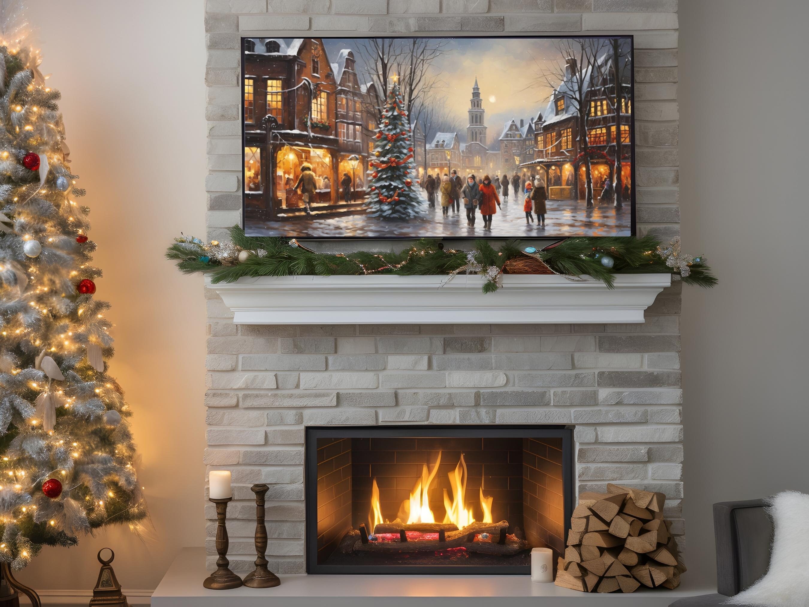 Christmas Market Frame TV Art 6 Pack 2 Samsung Frame Tv Art - Etsy