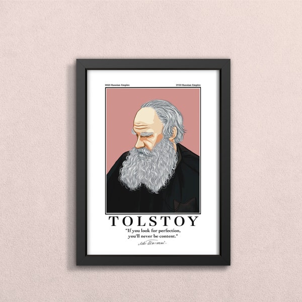 Leo Tolstoy - Etsy