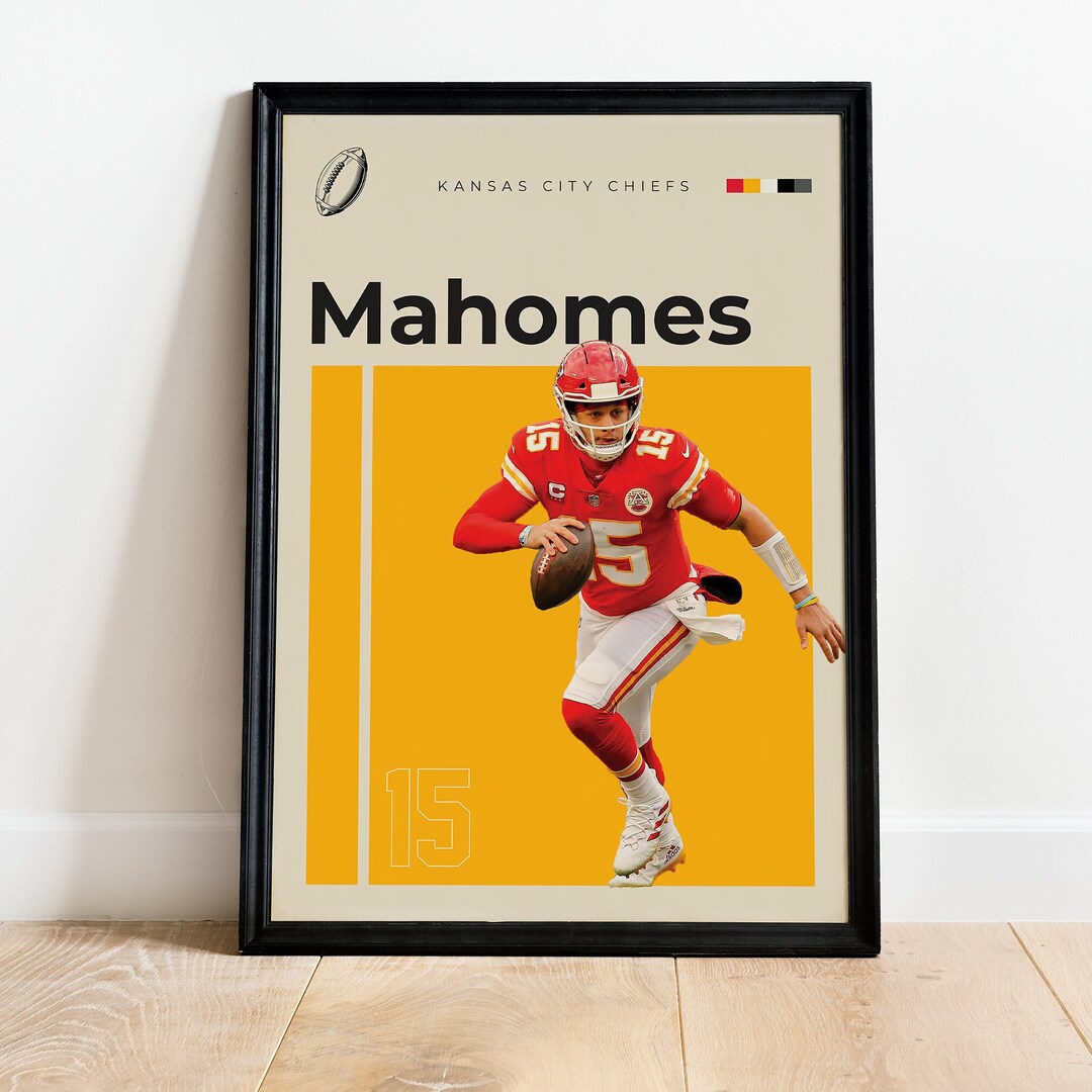 Patrick Mahomes Poster Mahomes Download Print Kansas City - Etsy