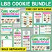 LBB Girl Scout Cookie Thank You Card Order Receipt 2024 Cookie Menu ...