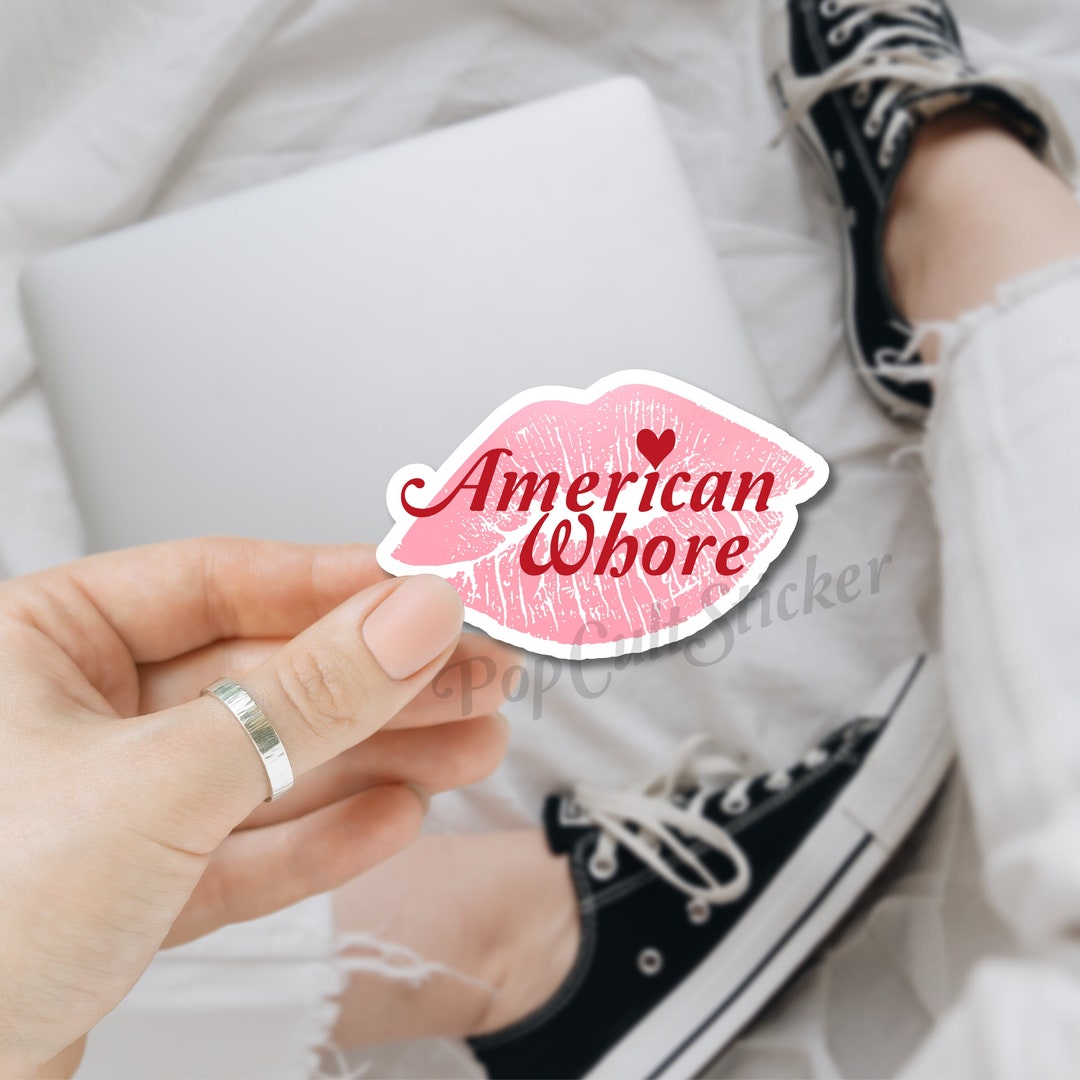 Lana Sticker LDR American Whore Waterproof & Durable Vinyl - Etsy