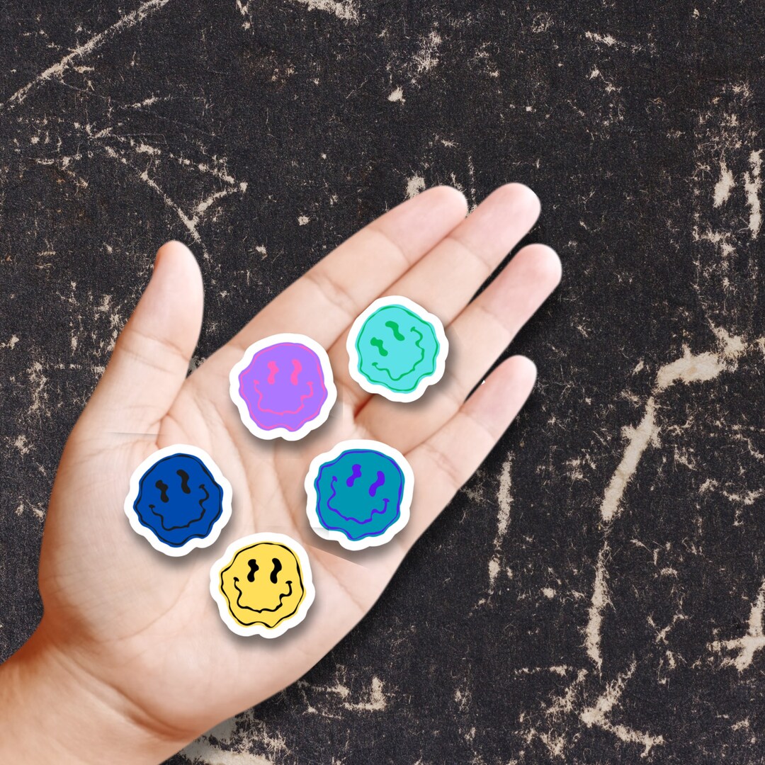 Trendy Sticker Pack of 12 Mini Stickers Booktok Filler, Junk Journal ...