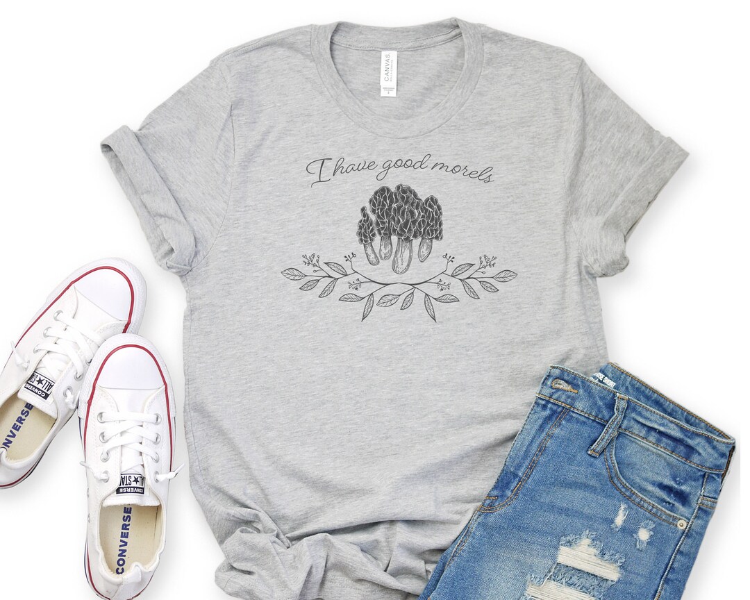 Tengo buena camisa Morels, camiseta Morel Mushroom, camisa botánica, camisa Cottagecore, Magic ...