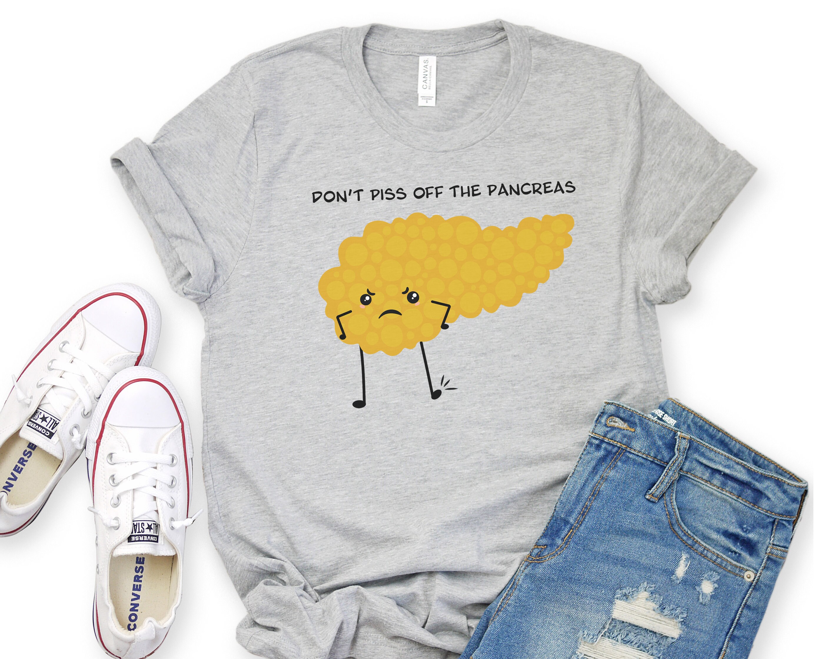 Don't Piss off the Pancreas, Funny Medical Shirt, Funny Vet Shirt, Vet ...