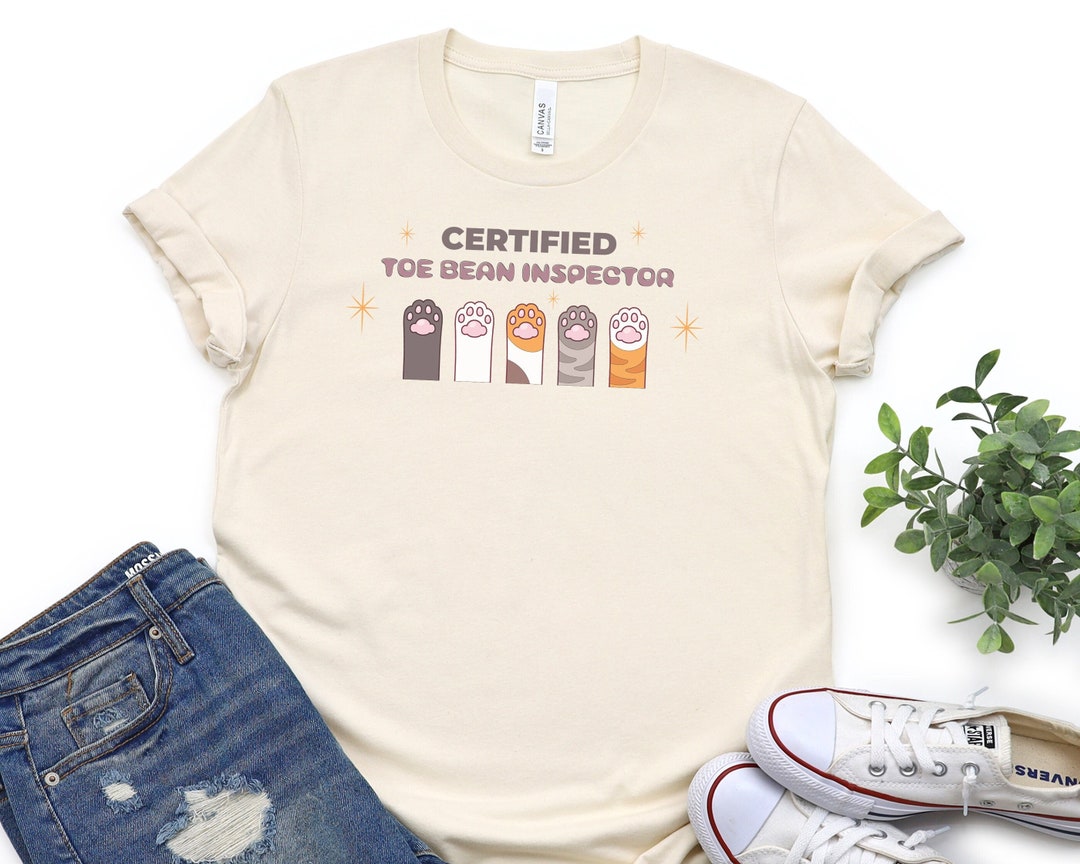 Certified Toe Bean Inspector T-shirt, Toe Beans, Veterinary Student ...