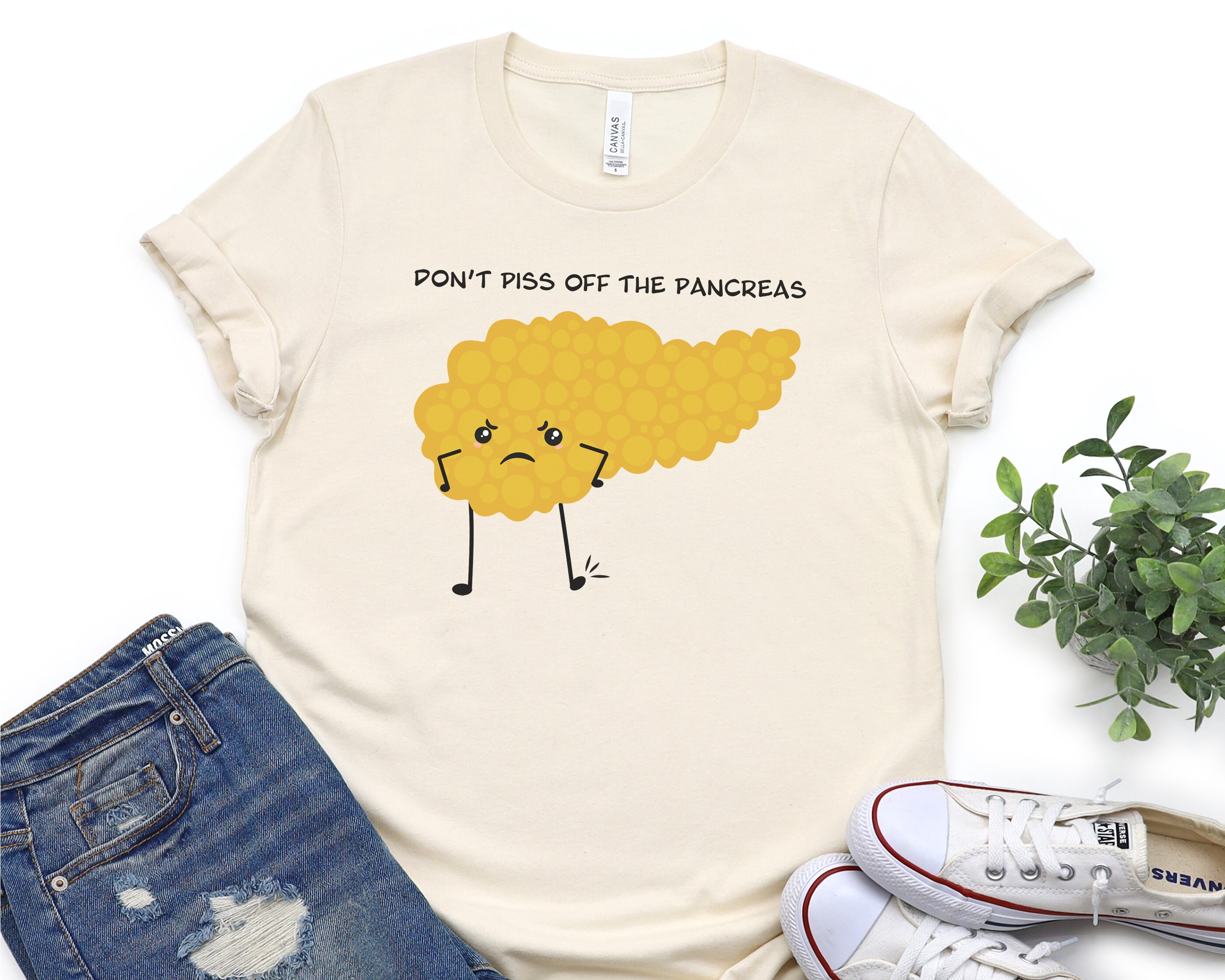 Don't Piss off the Pancreas, Funny Medical Shirt, Funny Vet Shirt, Vet ...