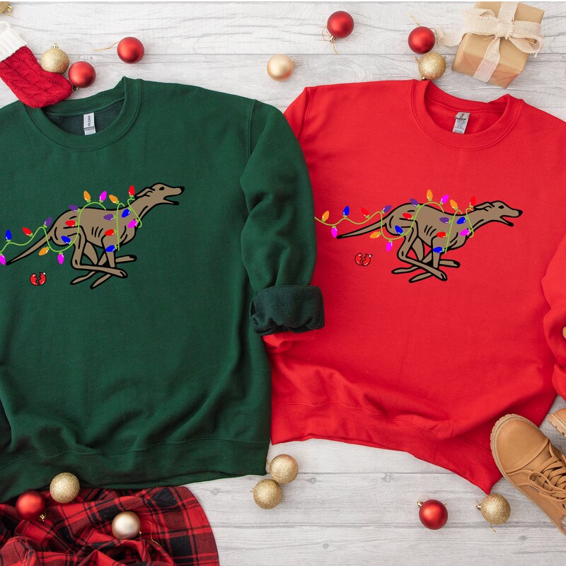 Greyhound Christmas - Etsy