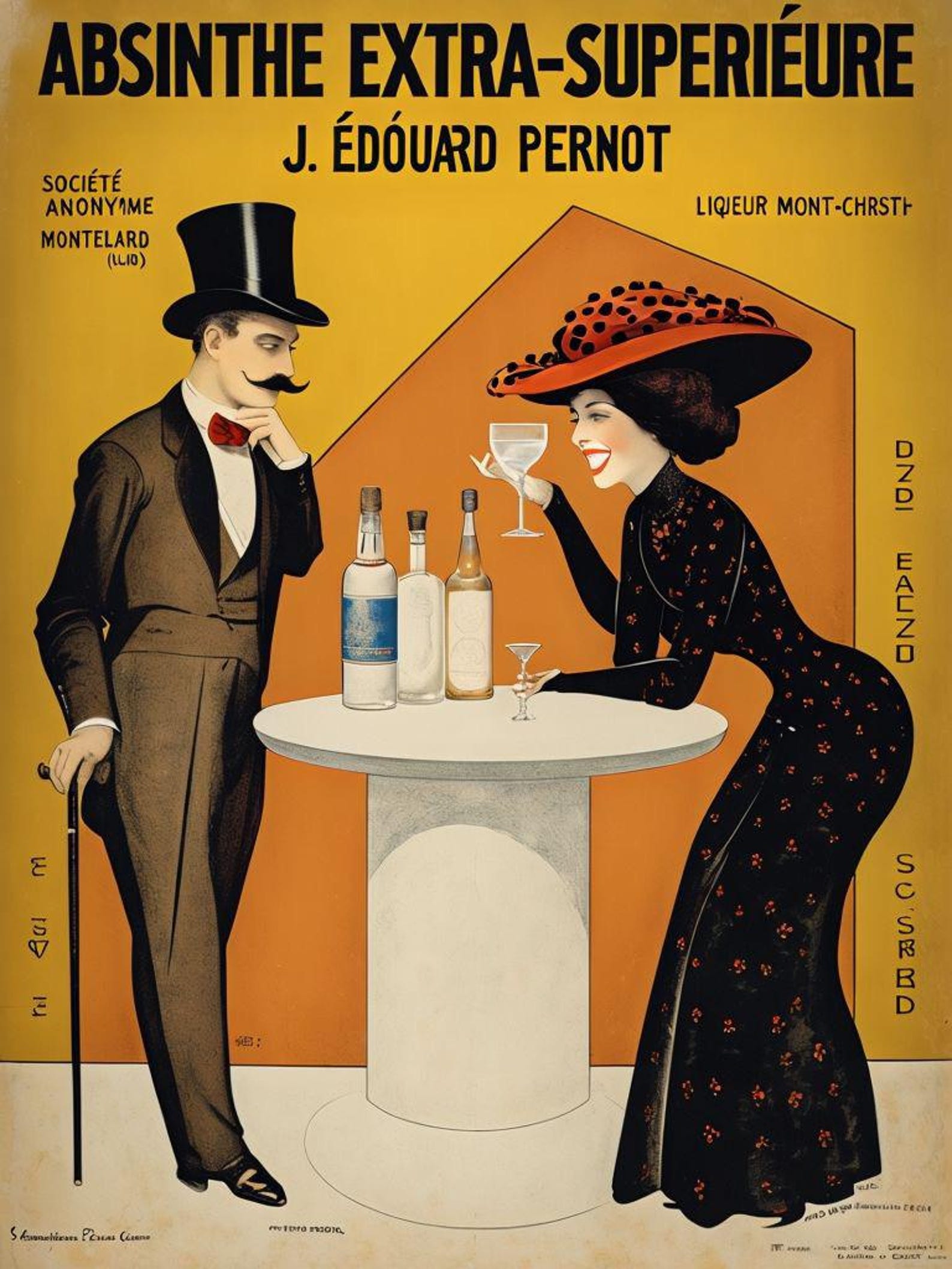 Vintage Absinthe Poster – Digital Download | French Art Print | Belle ...