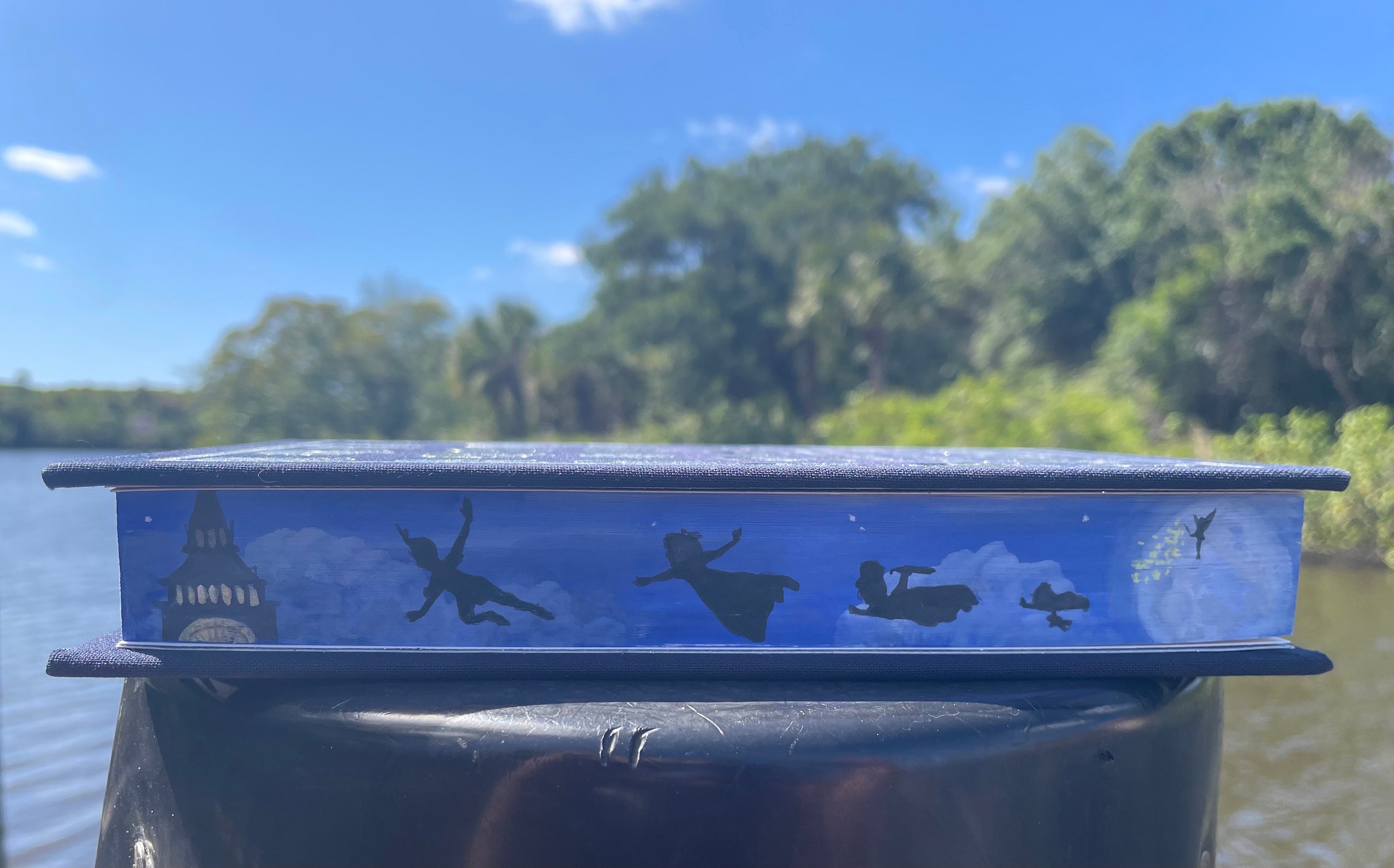 Peter Pan Cloth Bound With Fore-edge Painting - Etsy