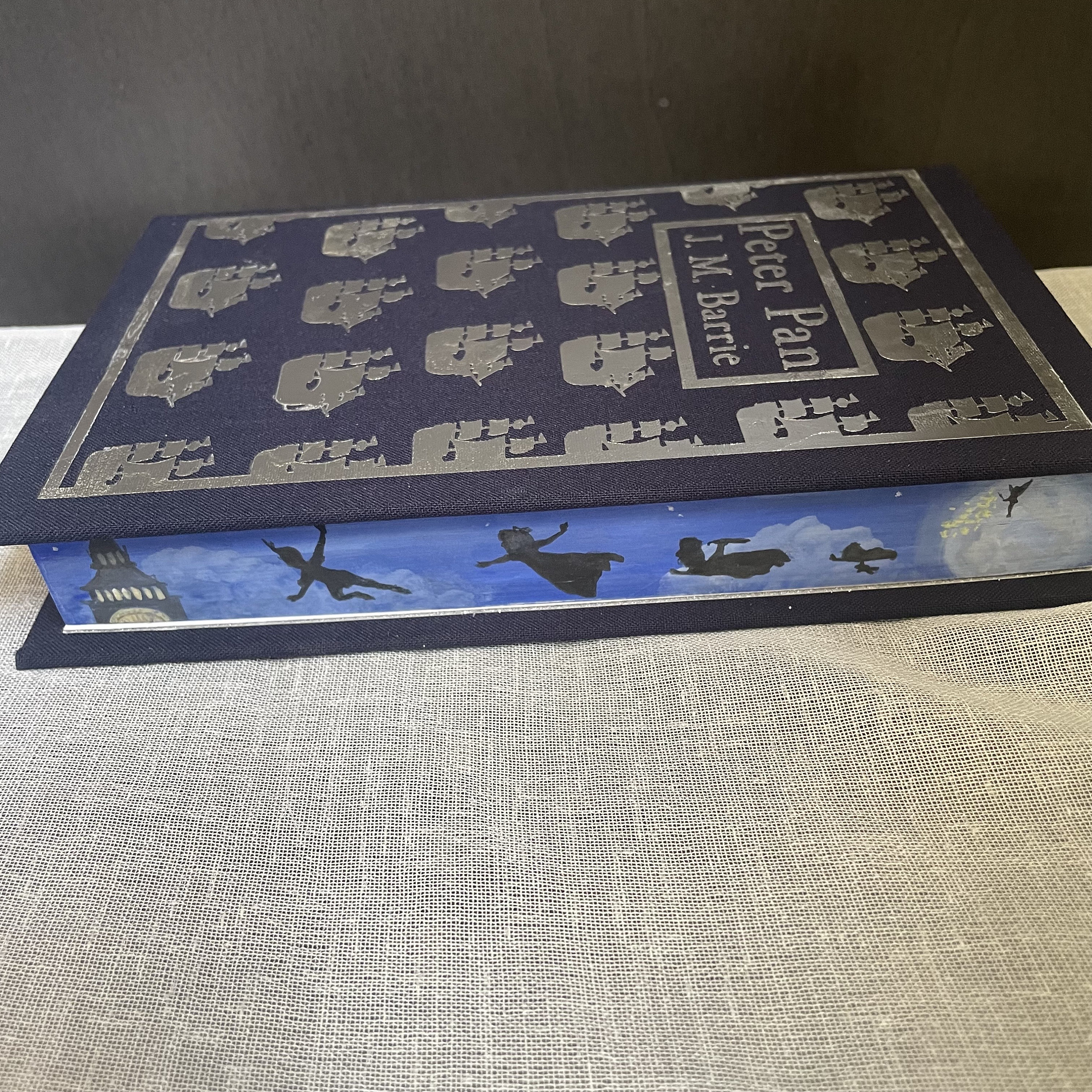 Peter Pan Cloth Bound With Fore-edge Painting - Etsy