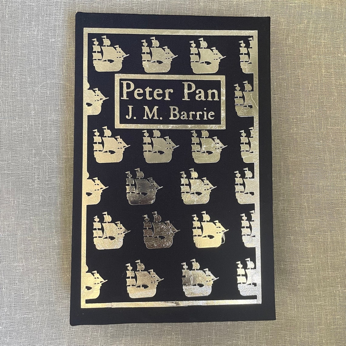 Peter Pan Cloth Bound With Fore-edge Painting - Etsy