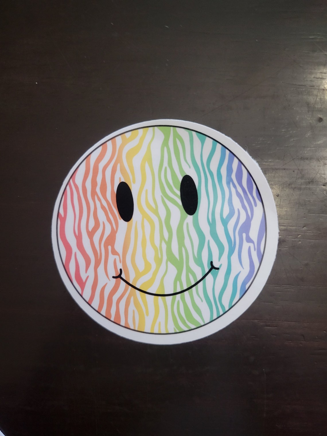 Animal Print Smiley Faces - Etsy