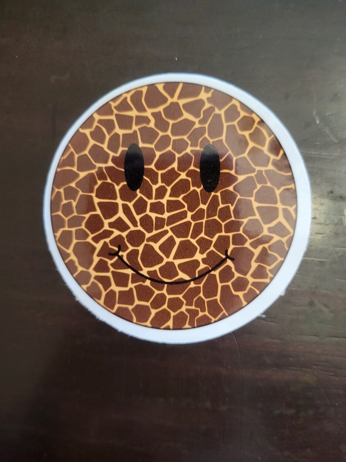 Animal Print Smiley Faces - Etsy