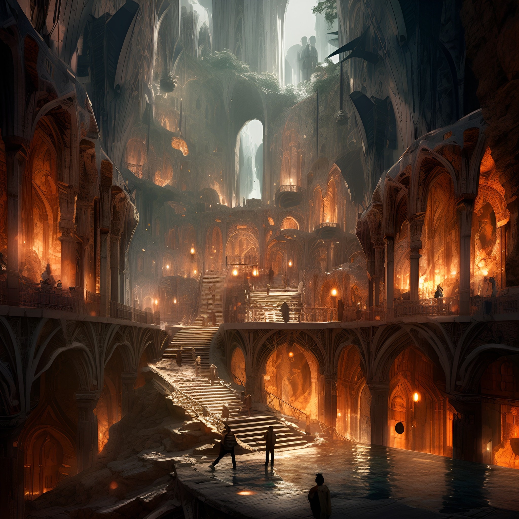 Custom Dnd Scenery Fantasy Dnd Locations for Tabletop Gaming - Etsy UK