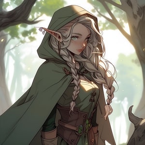 Custom Dnd Portrait Anime Styled Dnd Characters for Tabletop Gaming AI ...