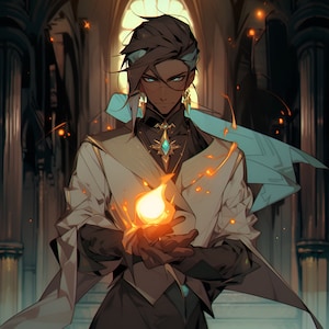 Custom Dnd Portrait Anime Styled Dnd Characters for Tabletop Gaming AI ...