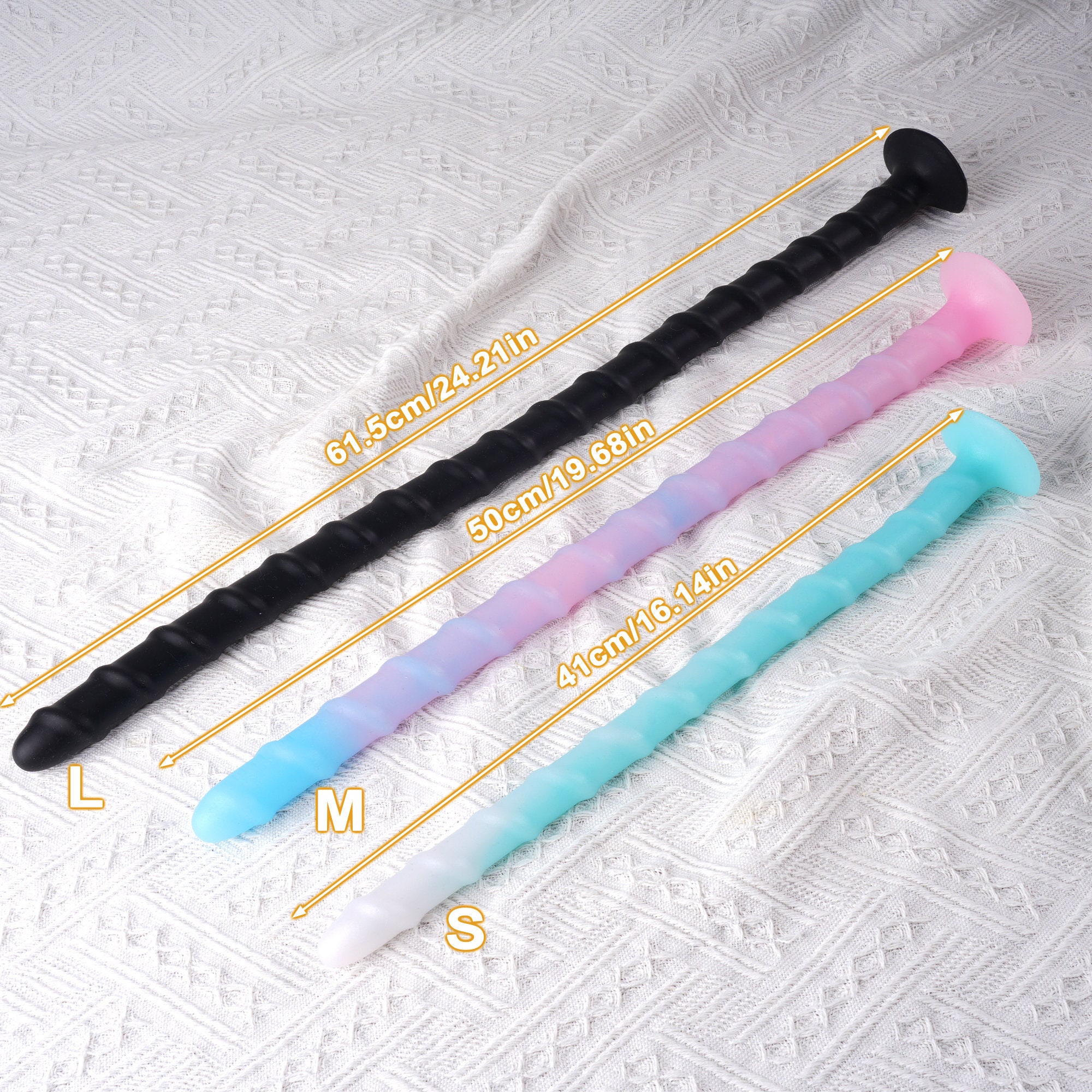 61.5cm 24.2long Butt Plug,super Long Anal Plug Soft Anal Dildo ...