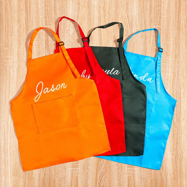 Personalized Kids Apron With Name/logo | Custom Toddler Art Smock for ...