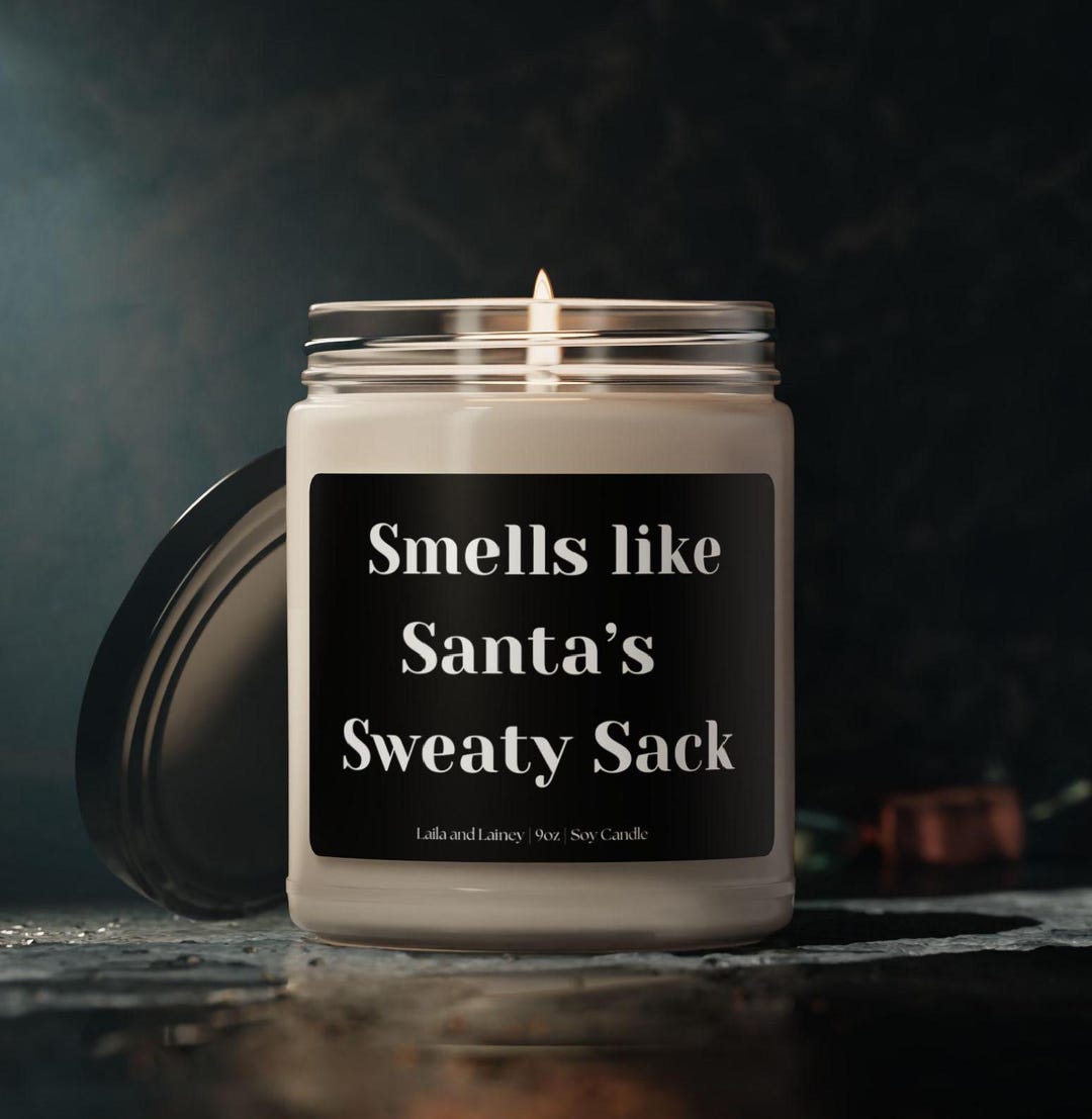 Funny Christmas Candle, Crude Christmas Gift, Secret Santa Gift, Gift ...