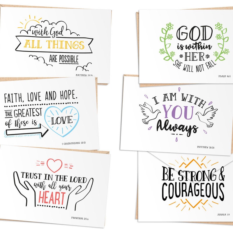 Inspirational Cards - Etsy