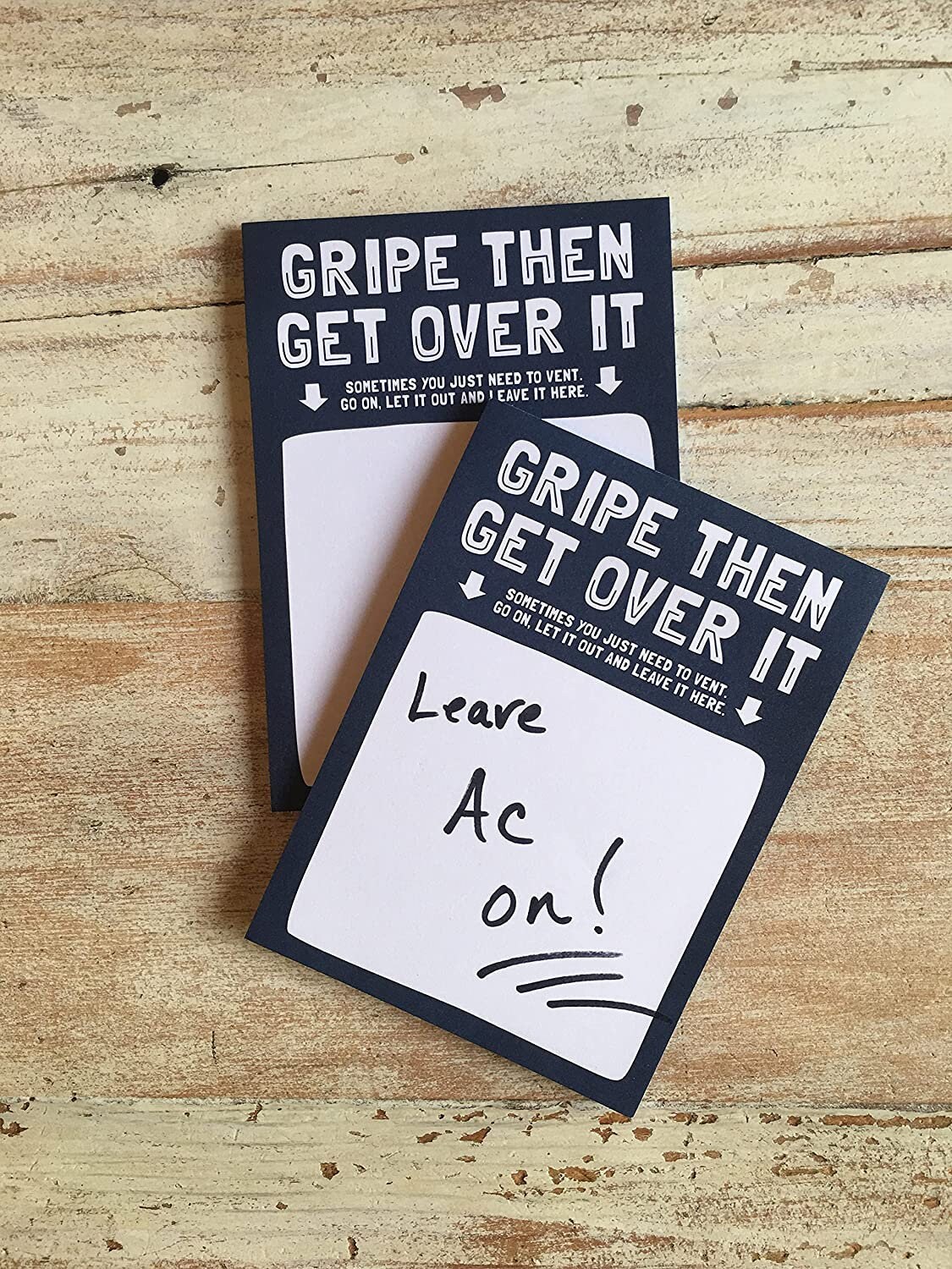 Funny Complaint Notepad Includes 2 Novelty Memo Pads Great Gift for ...