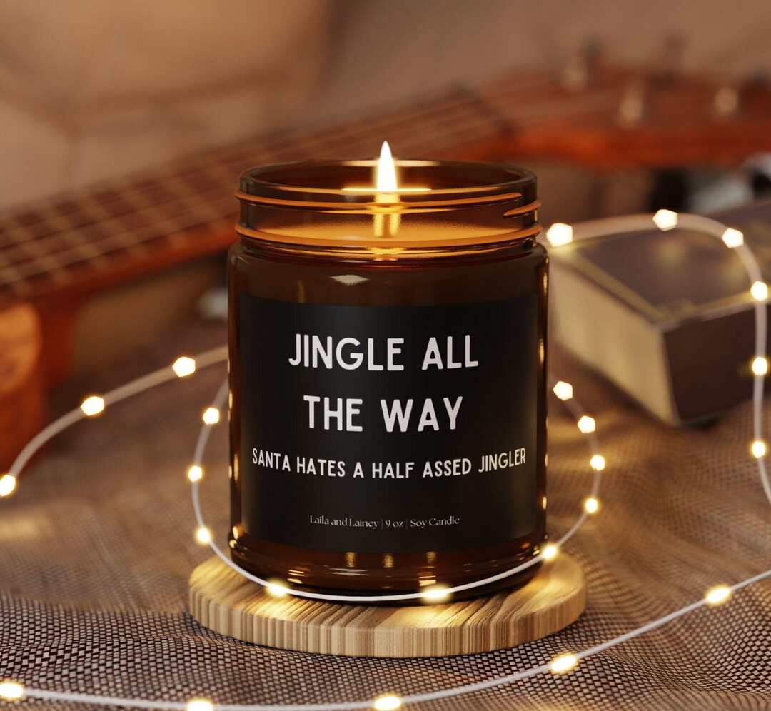 Funny Christmas Candle Holiday Candle White Elephant Gift Secret Santa ...