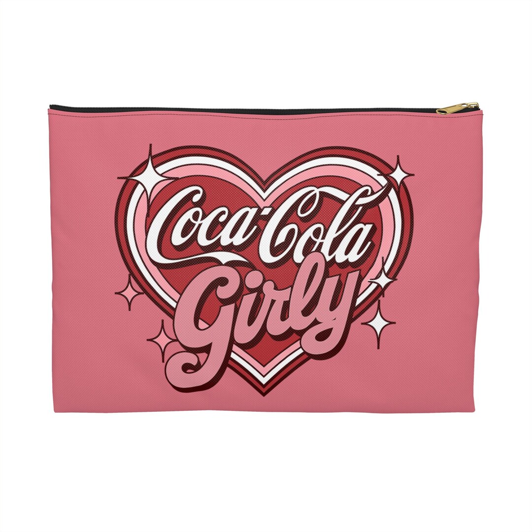 Coca Cola Makeup Bag, Pencil Bag, Coca Cola Lover Gift, Coke Girly Gift ...