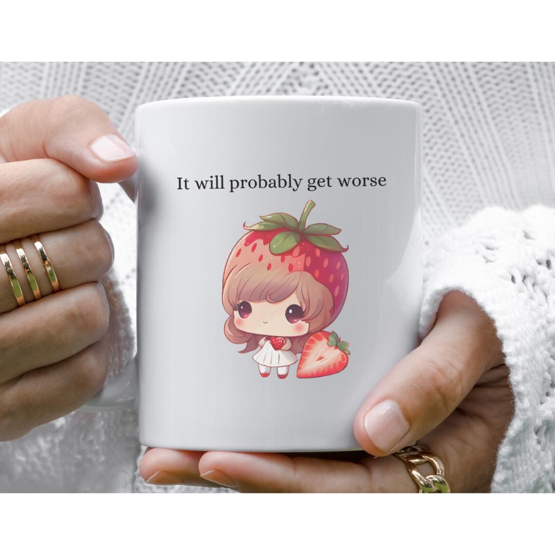 Funny Ceramic Mug for Coffee Lovers - Sarcastic Quote Cup - Unique Gift ...