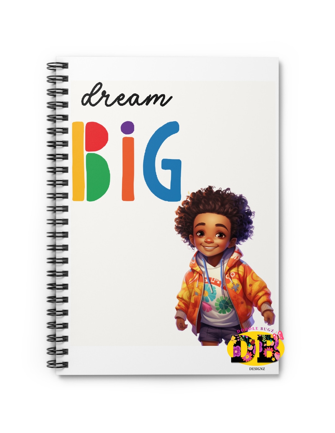 Dream Big Notebook Cover Sublimation Design Covers - Etsy