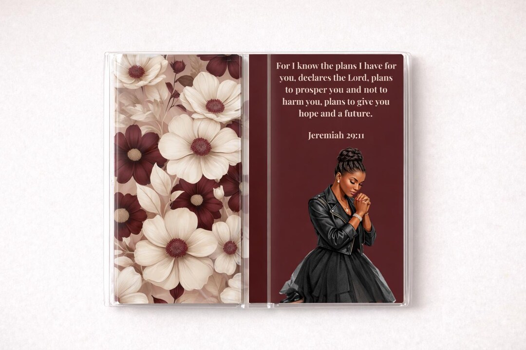 Jeremiah 29:11 Hobonichi Weeks Cover Insert | Christian Planner Cover ...