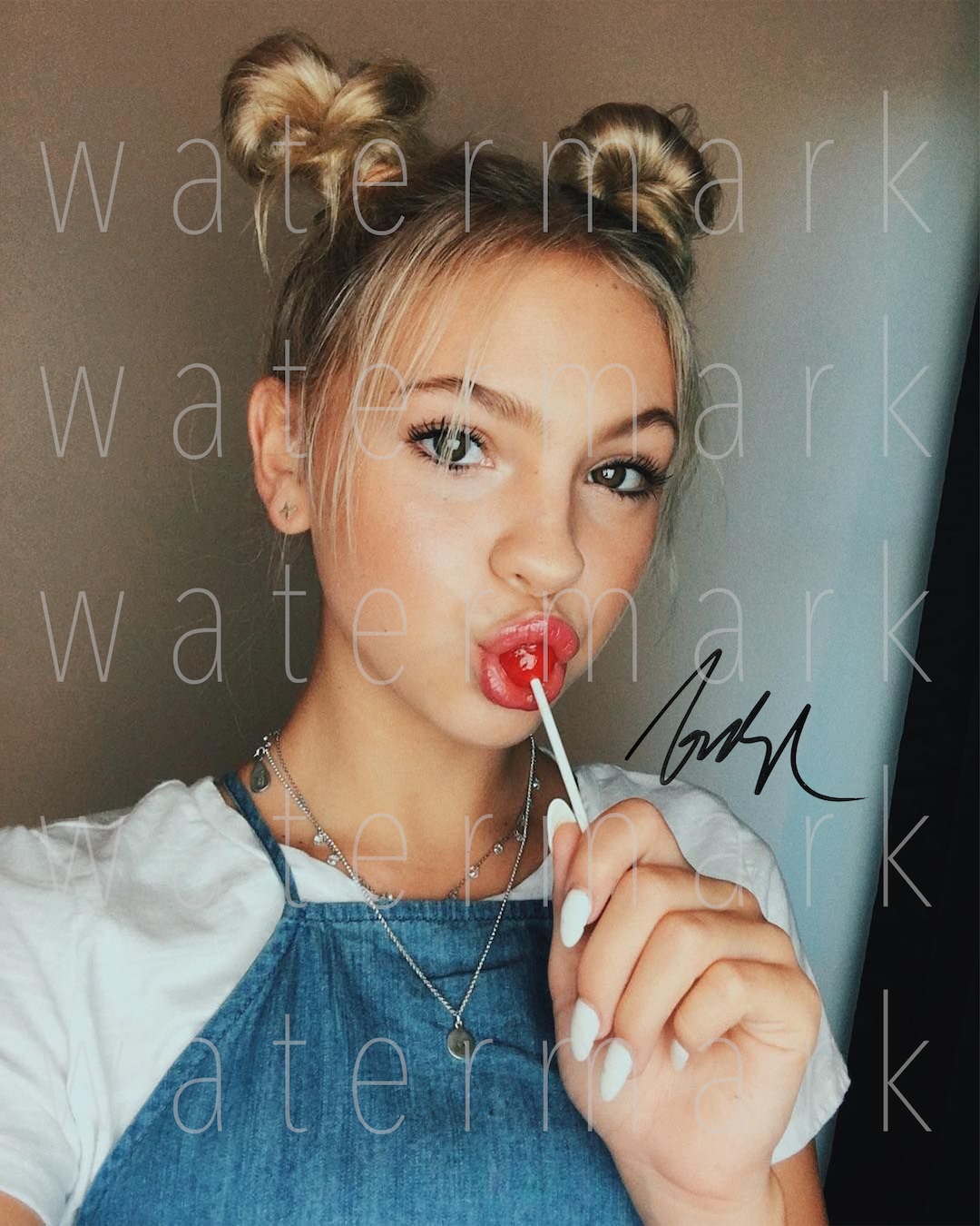 Jordyn Jones Sexy Signed 8x10 Rp Photo Autograph Etsy