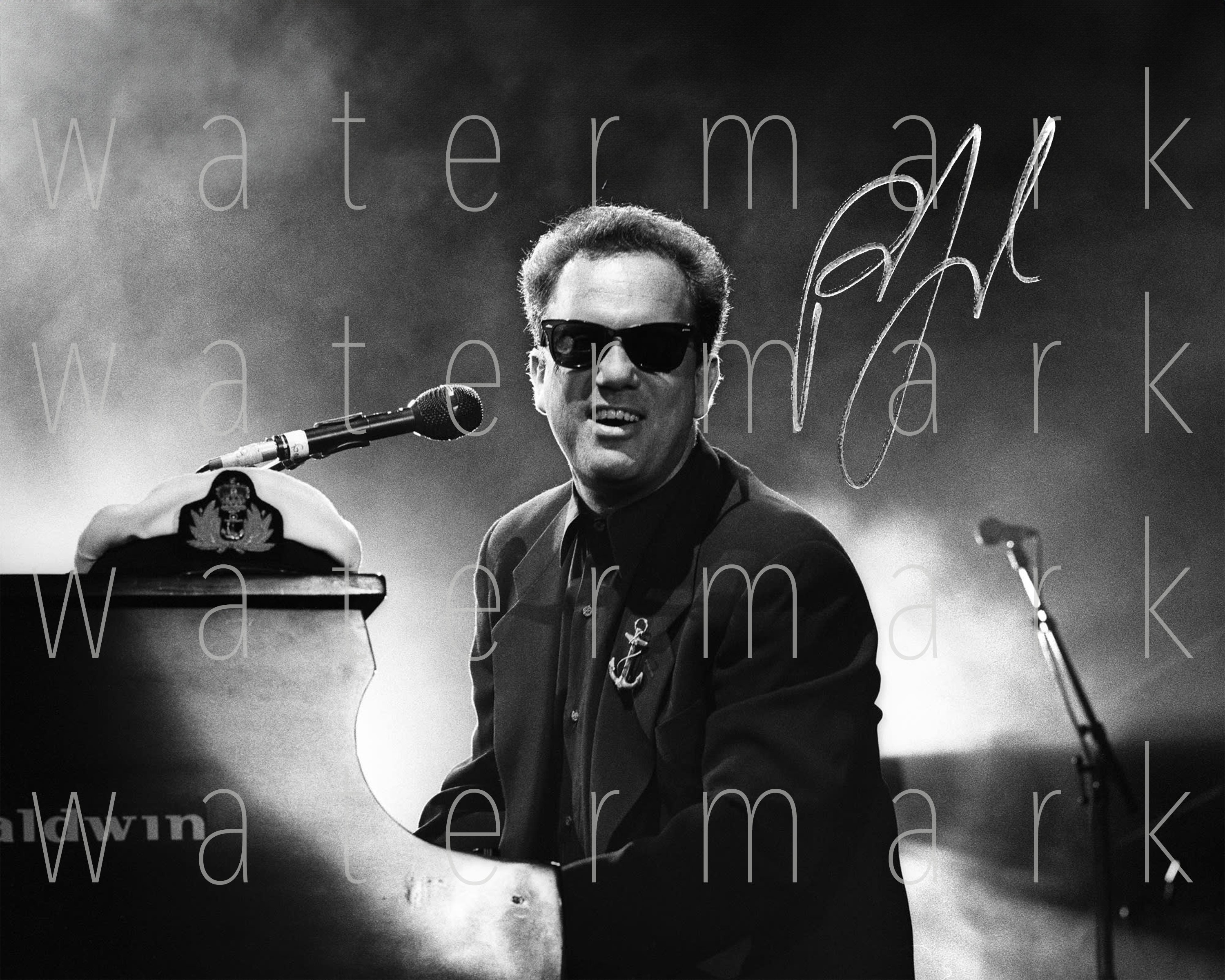 Billy Joel Signed 8x10 Rp Photo Autograph - Etsy