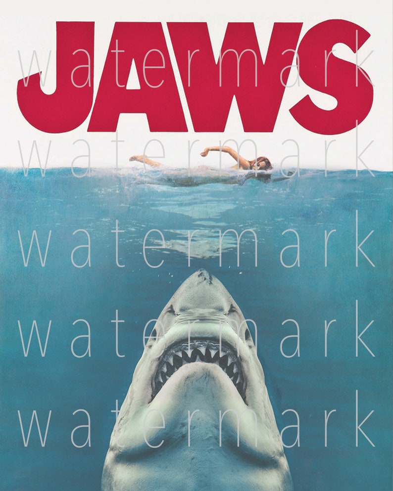 Jaws Real Shark Poster 8x10 Rp Photo Autograph - Etsy