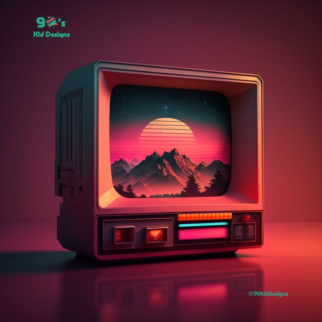 Get Your 80s Printable Digital Art, Perfect for Home Decor and Birthday ...