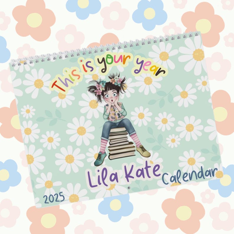 Custom 2025 Wall Calendar for Teens - Girl Planner - Empowering Gift ...