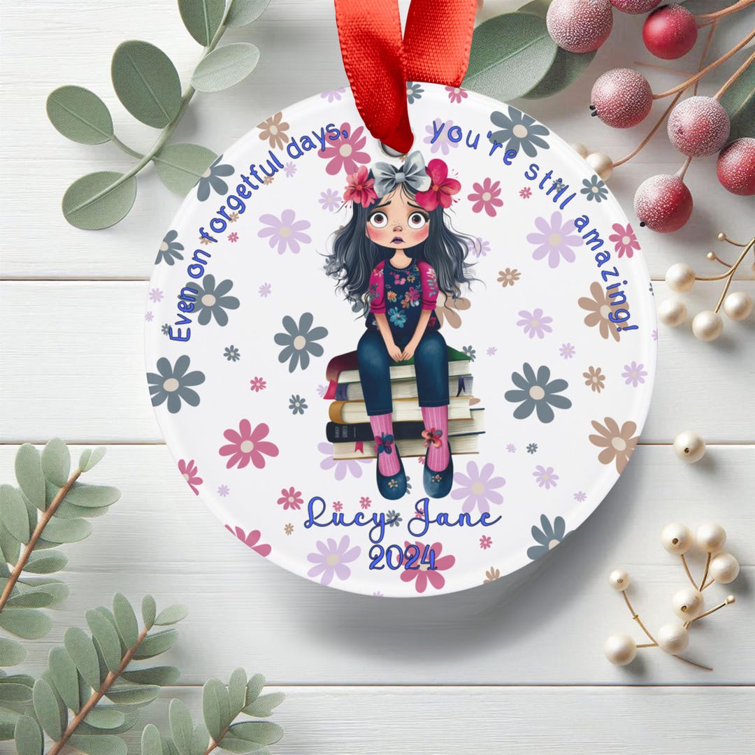 Custom Teenager Holiday Ornament Personalized Gift for Daughter Tween ...