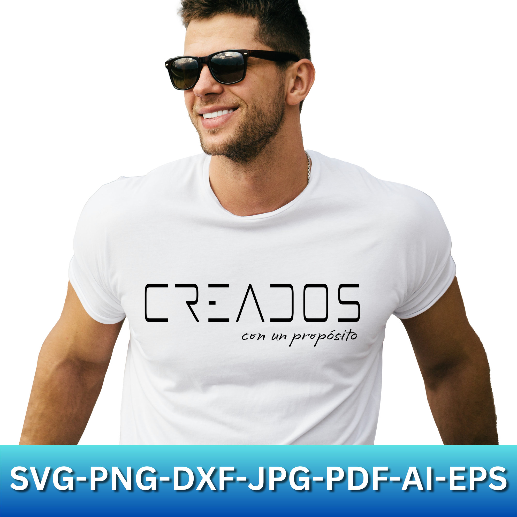 Creados Con Un Proposito SVG | Christian Shirt SVG | Religious Shirt ...
