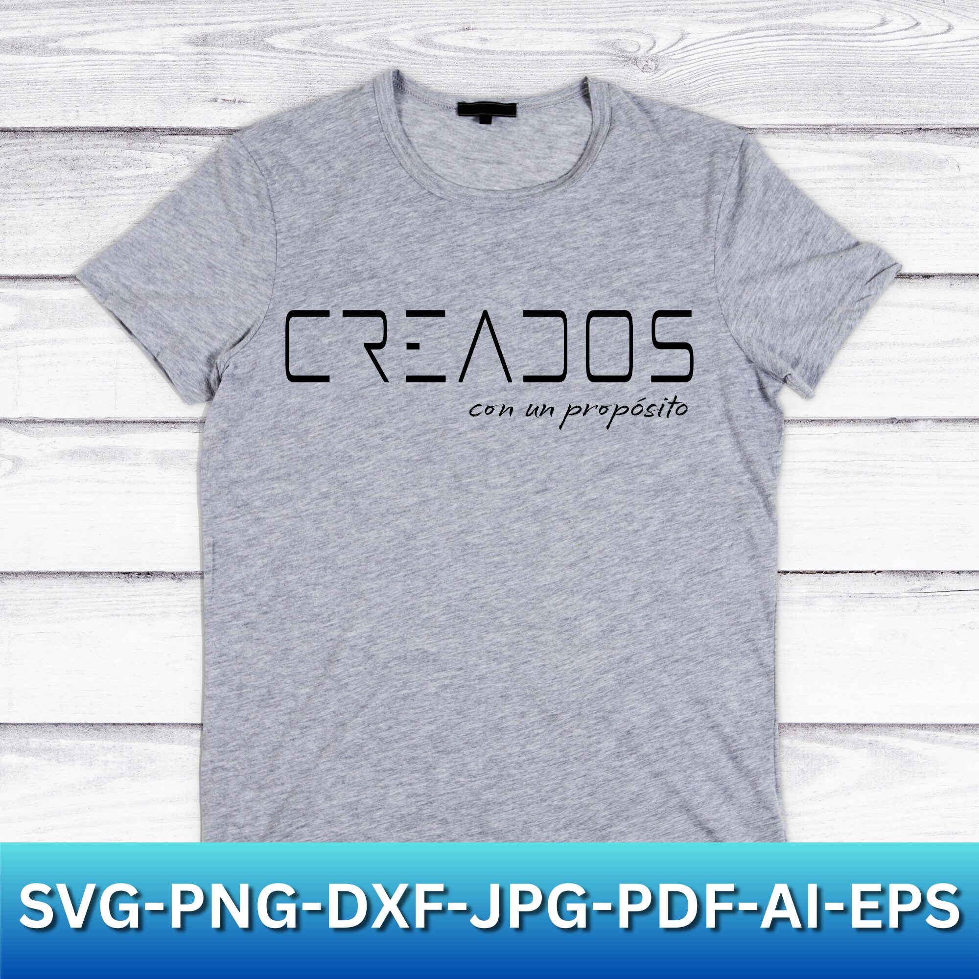 Creados Con Un Proposito SVG | Christian Shirt SVG | Religious Shirt ...