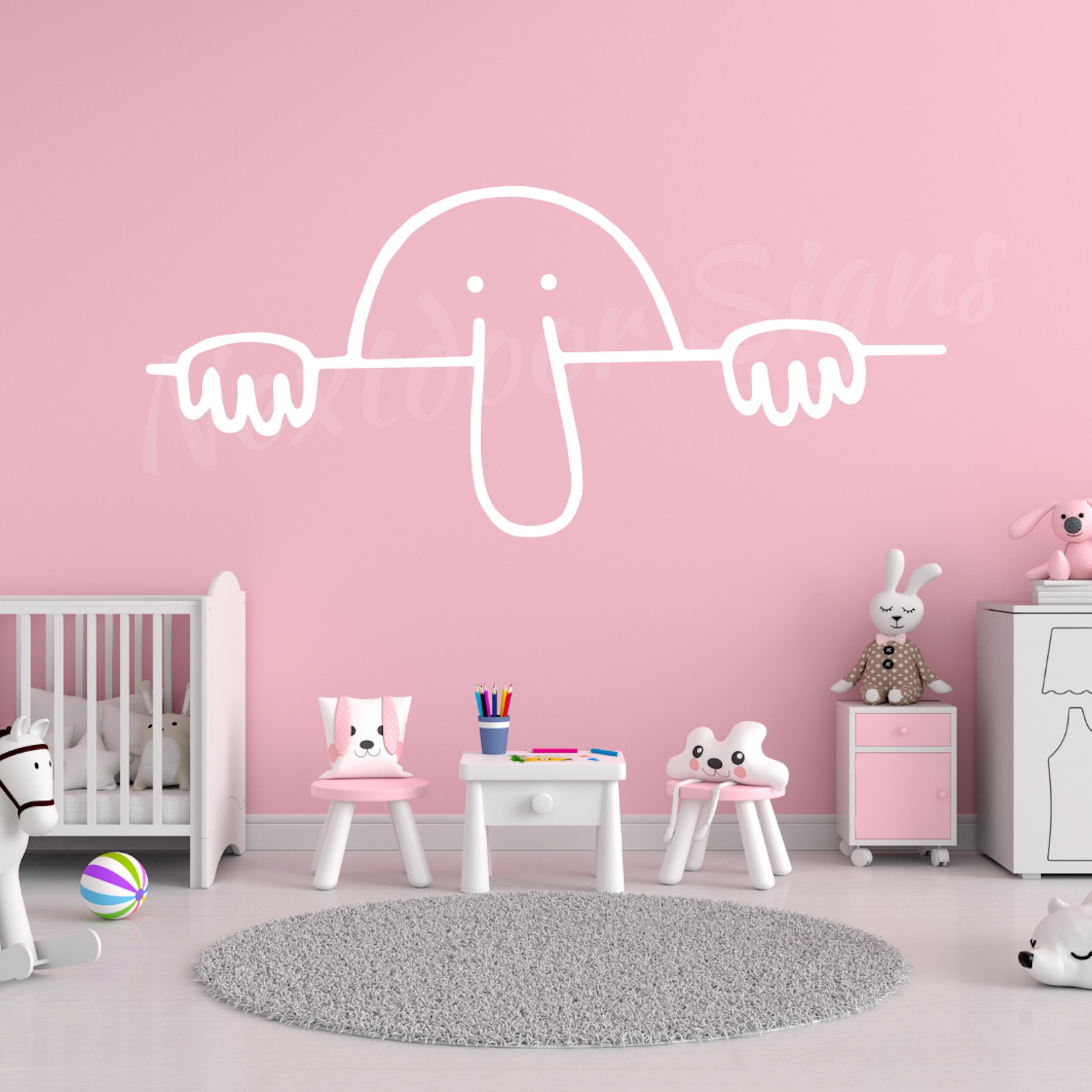 Kilroy Vinyl Decal, Kids Decals, Custom Decals, Wall Art Decals, Window ...