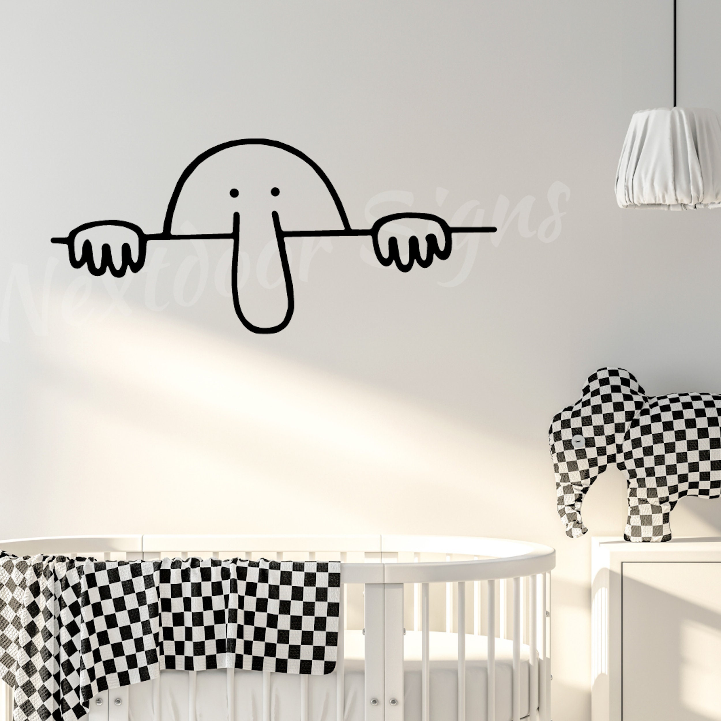 Kilroy Vinyl Decal, Kids Decals, Custom Decals, Wall Art Decals, Window ...