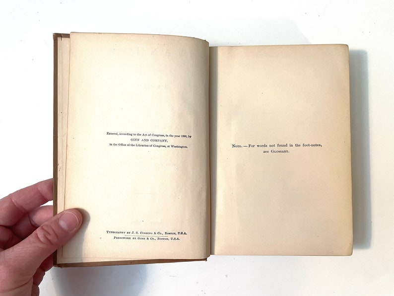 Hardcover 1893 Edition of Ivanhoe- Home and School Library - Etsy